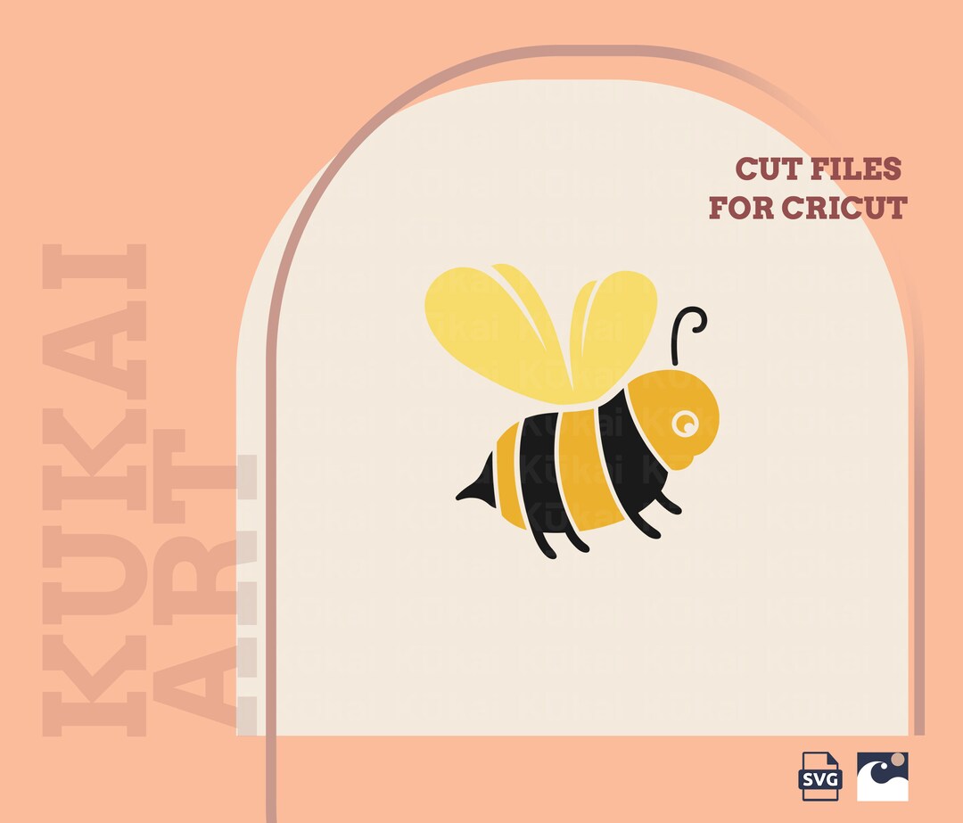 Cricut Bee Svg, Spring Clipart, Bee Clipart, Bee Cut File, Bee Cricut ...