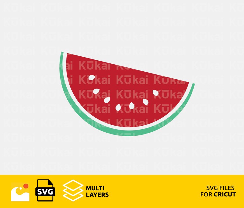 Watermelon SVG Summer Svg Tropical Fruits Watermelon - Etsy