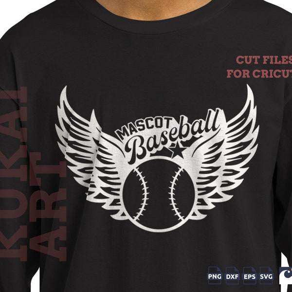 Baseball Mom Wings - Etsy