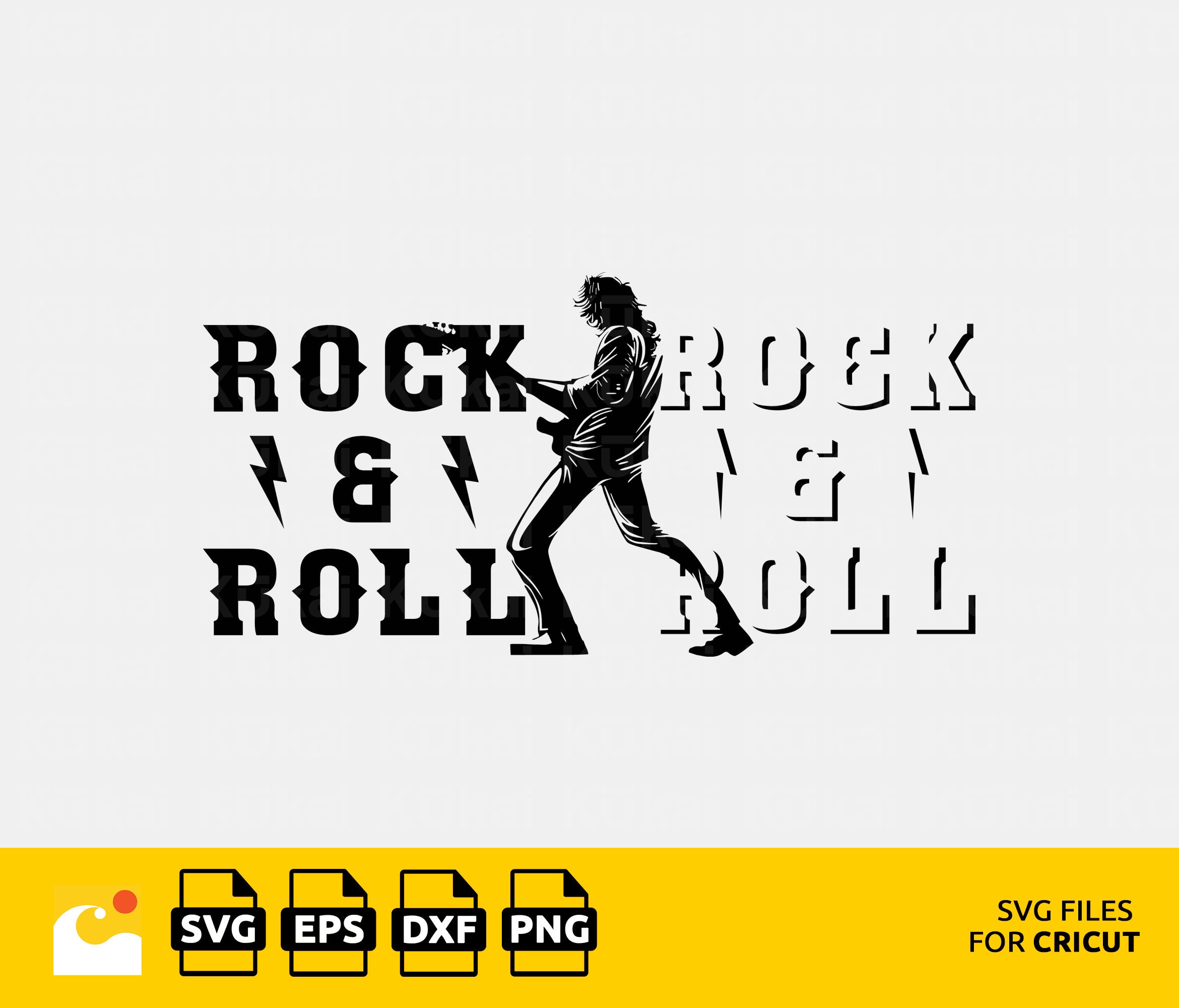 Rock N Roll Music SVG, Music Lovers, Rock and Roll Svg, Music Svg ...