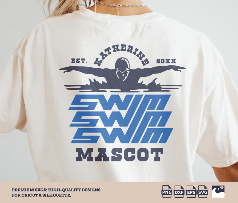 Swim Meet Svg Png, Team, Swimmer Silhouette, Freestyle, Competition ...