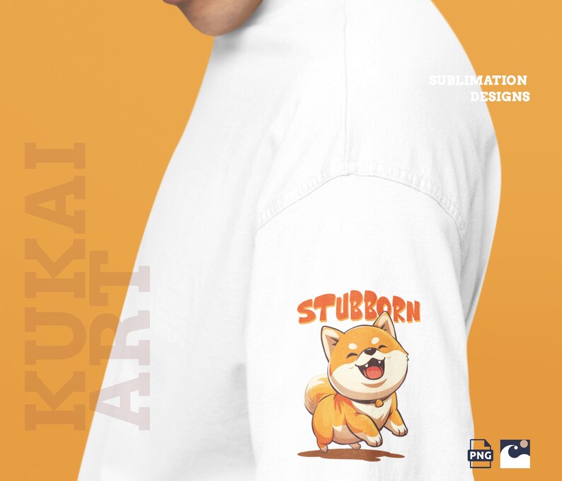 Stubborn Shiba Inu Dog Png, Sublimation Designs, DTF Prints, Shiba Png ...