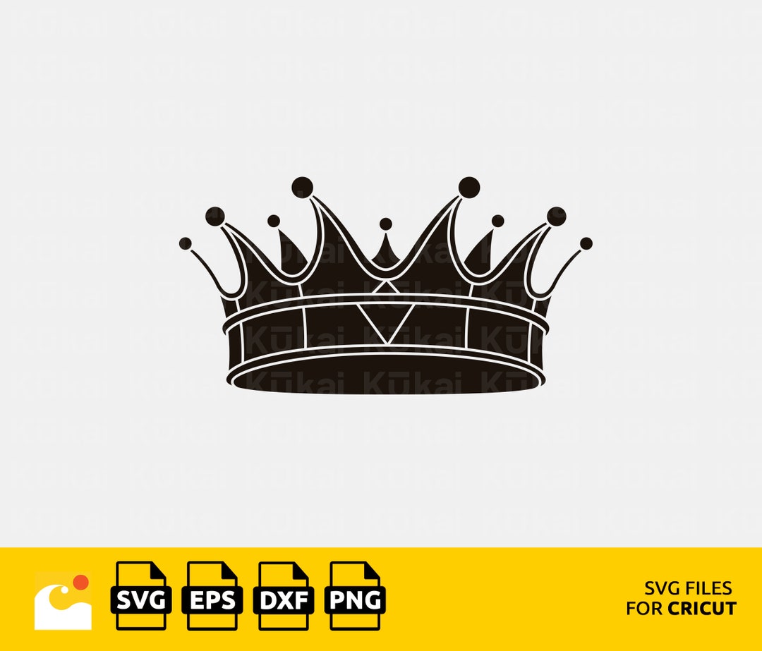 Royal King Crown svg, Silhueta, Coroa svg, Royal Crown svg, Kings Crown ...