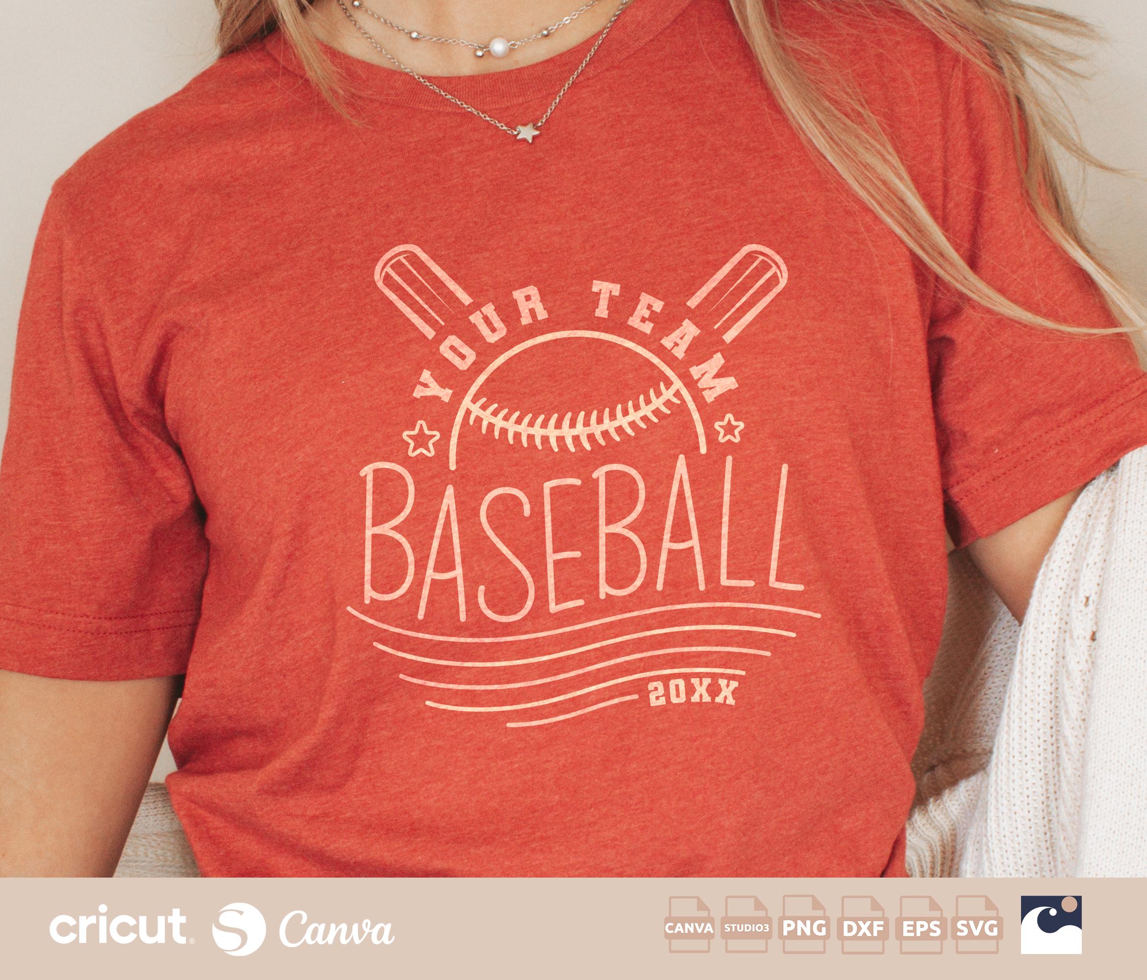 Your Team Name Baseball Svg, Personalized Baseball, Shirt, Mom, Custom ...
