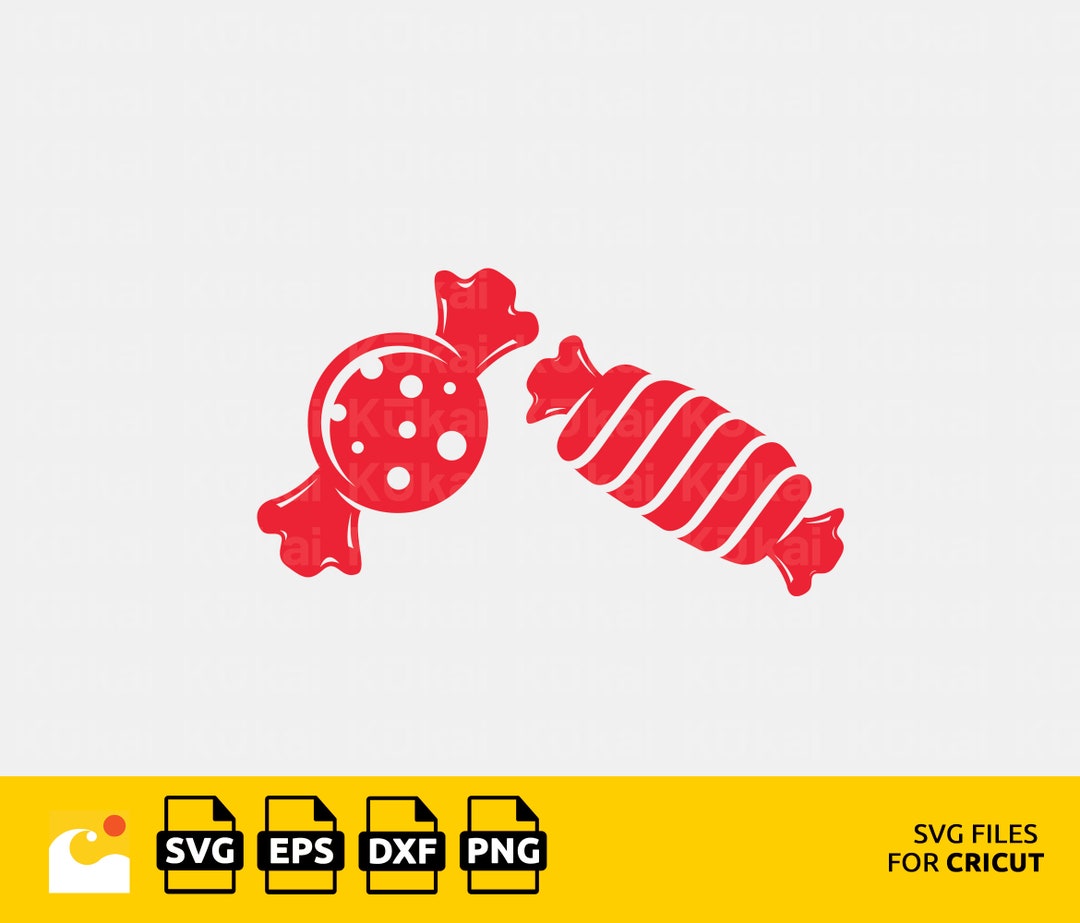 Candies SVG Cricut Cut File Create Sweet Holiday Gifts - Etsy