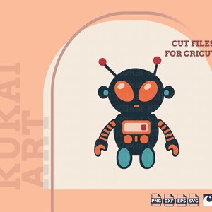 Robot Svg Layered Paper, Papercraft Robot, 3d Papercraft Robot, Cute ...