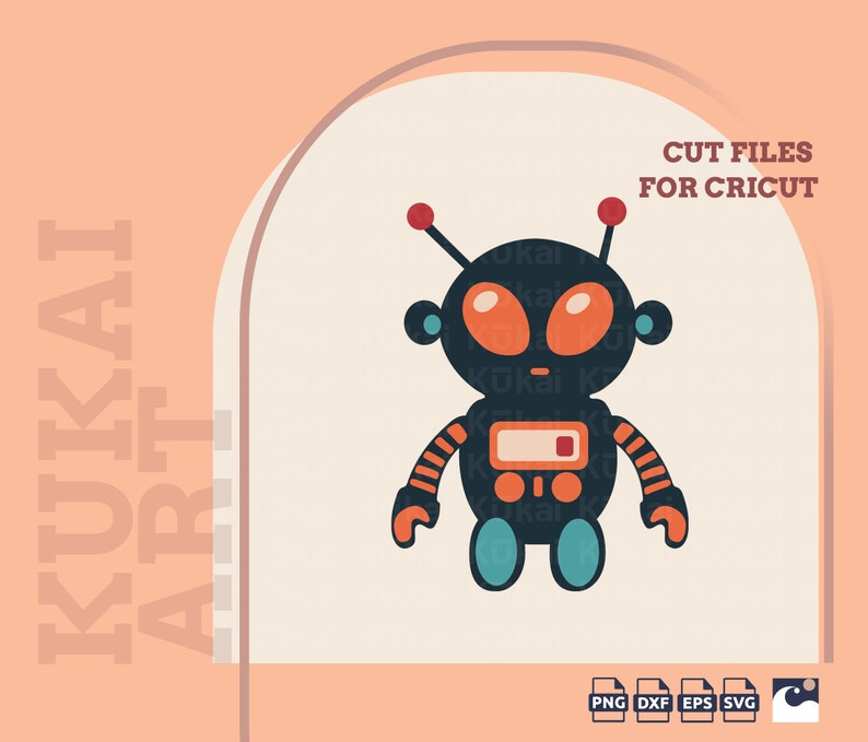 Robot Svg Layered Paper, Papercraft Robot, 3d Papercraft Robot, Cute ...