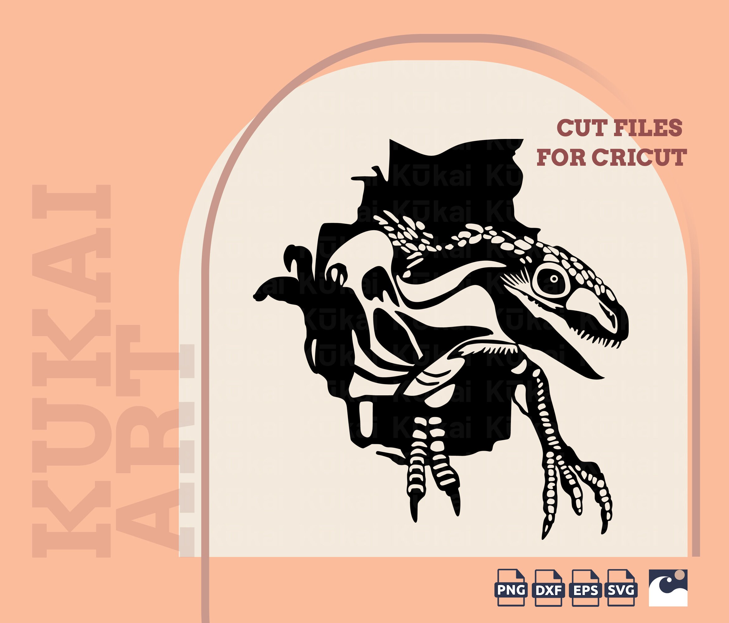 Raptor Svg, Dinosaur Svg, Silhouette, Raptor in the Wall Svg, T Rex Svg ...