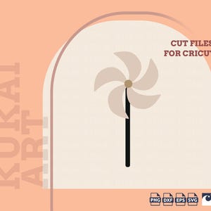 Pinwheel Svg Cut File for Cricut and Silhouette Fun Paper Craft Design ...