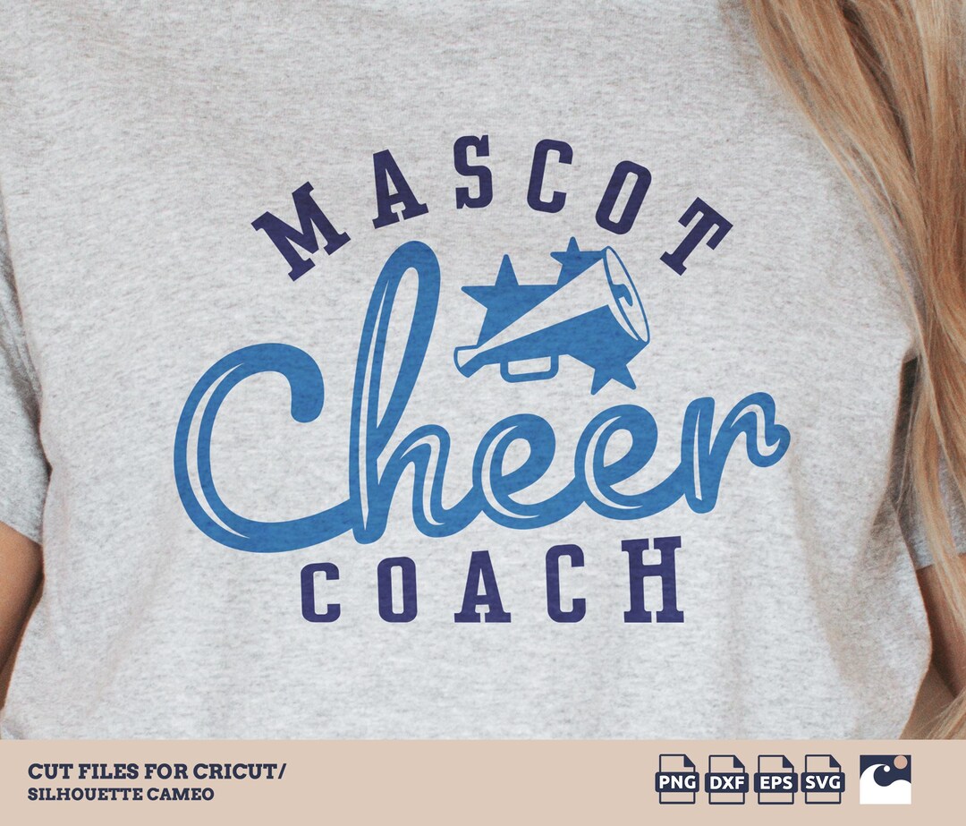 Cheer Coach Svg Png, Megaphone, Cheerleader Shirts, Cheerleading Coach ...