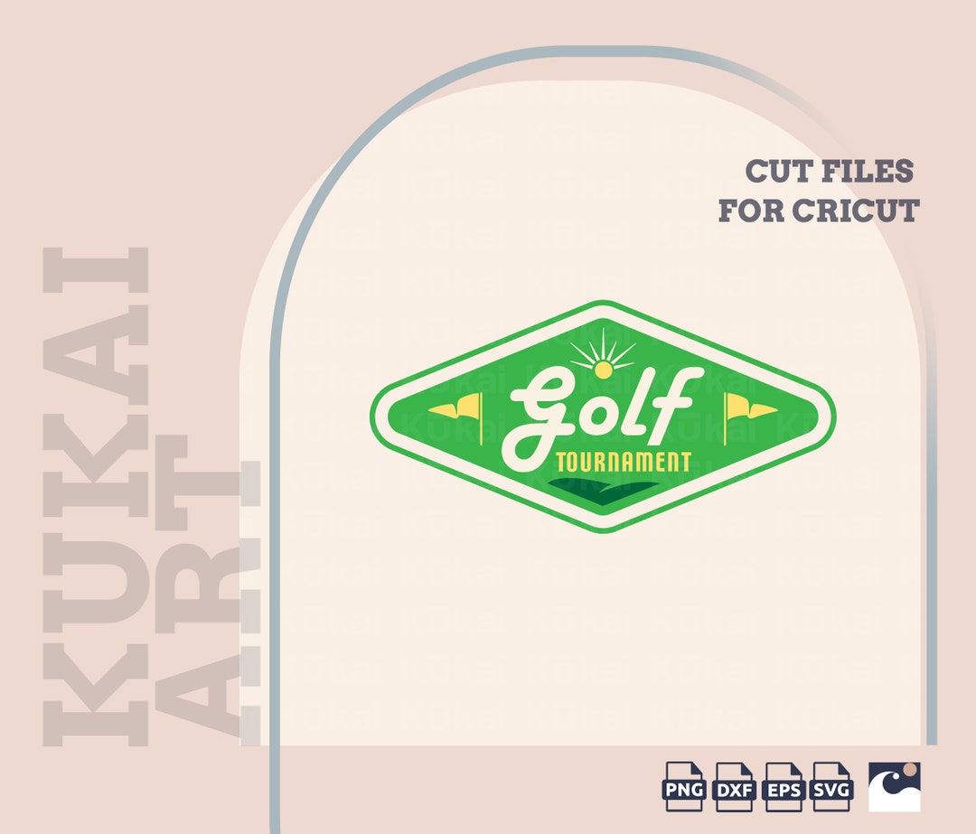 Golf Tournament Svg File for Cricut Crafts - Etsy