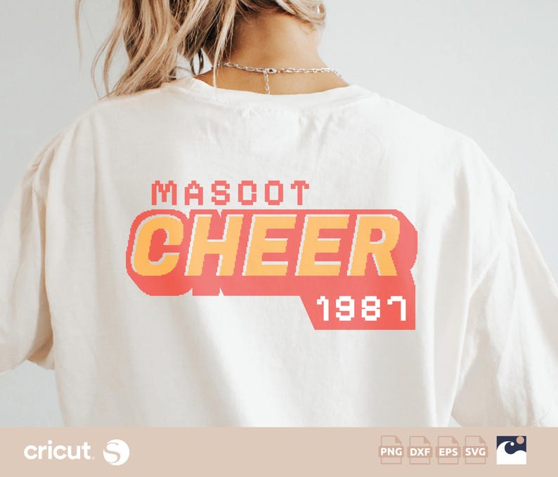 Cheer With Name Svg, Pixel Art Design, Cheer Team Template Svg Png ...