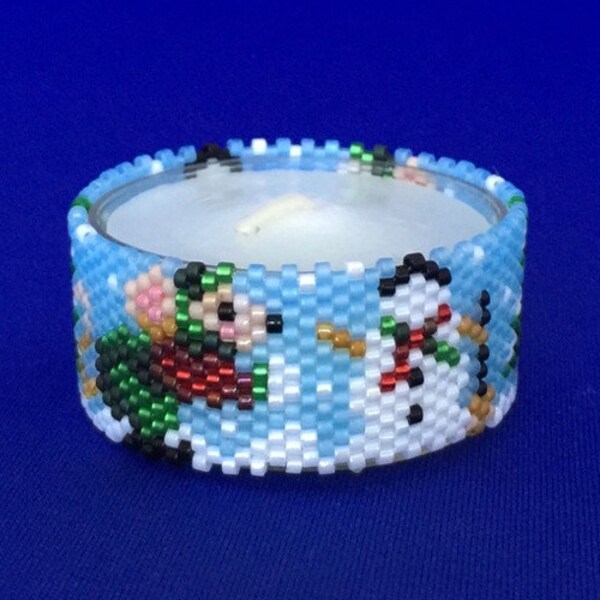 Snowman Tea Light - Etsy