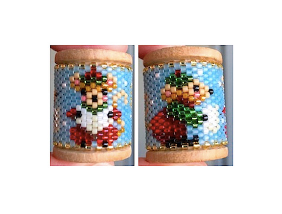 Mouse Choir Spool Bead Pattern - Etsy