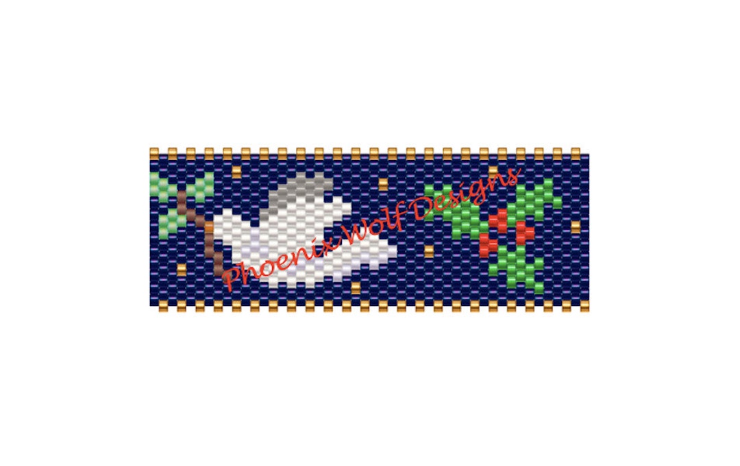 Peace Dove Spool Bead Pattern - Etsy