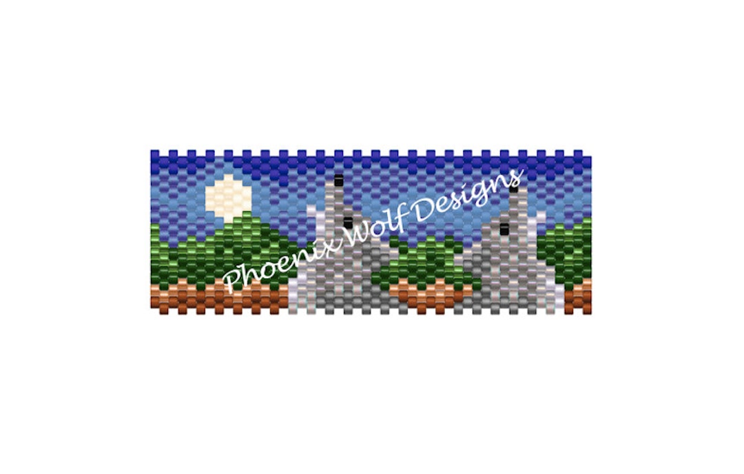 Wolves Spool Bead Pattern - Etsy
