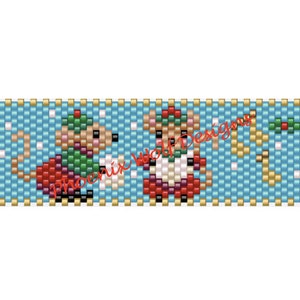 Mouse Choir Spool Bead Pattern - Etsy