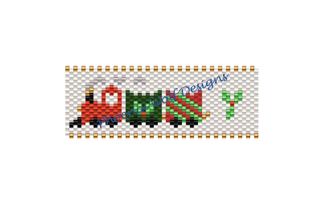 Train Spool Bead Pattern - Etsy UK