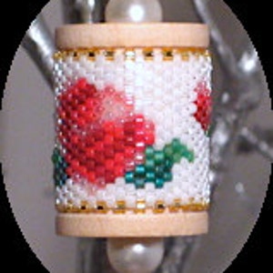 Roses Spool Bead Pattern - Etsy