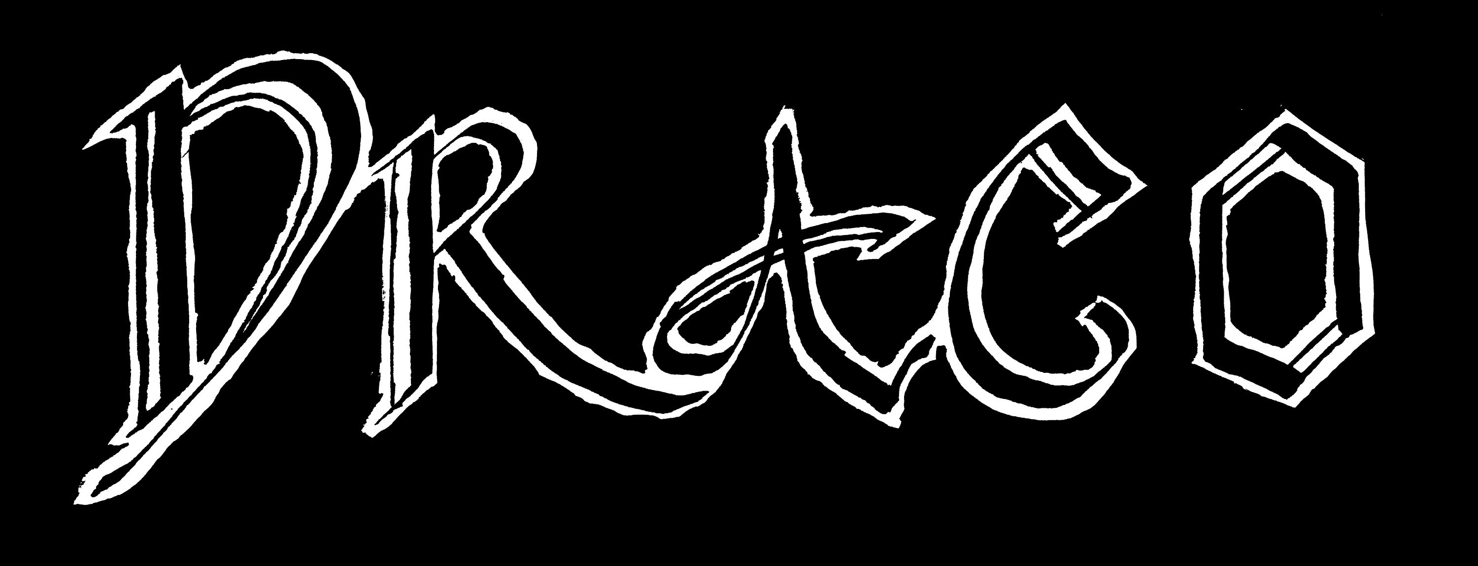 Black and White Abstract Zentangle Draco Constellation Dragon ...