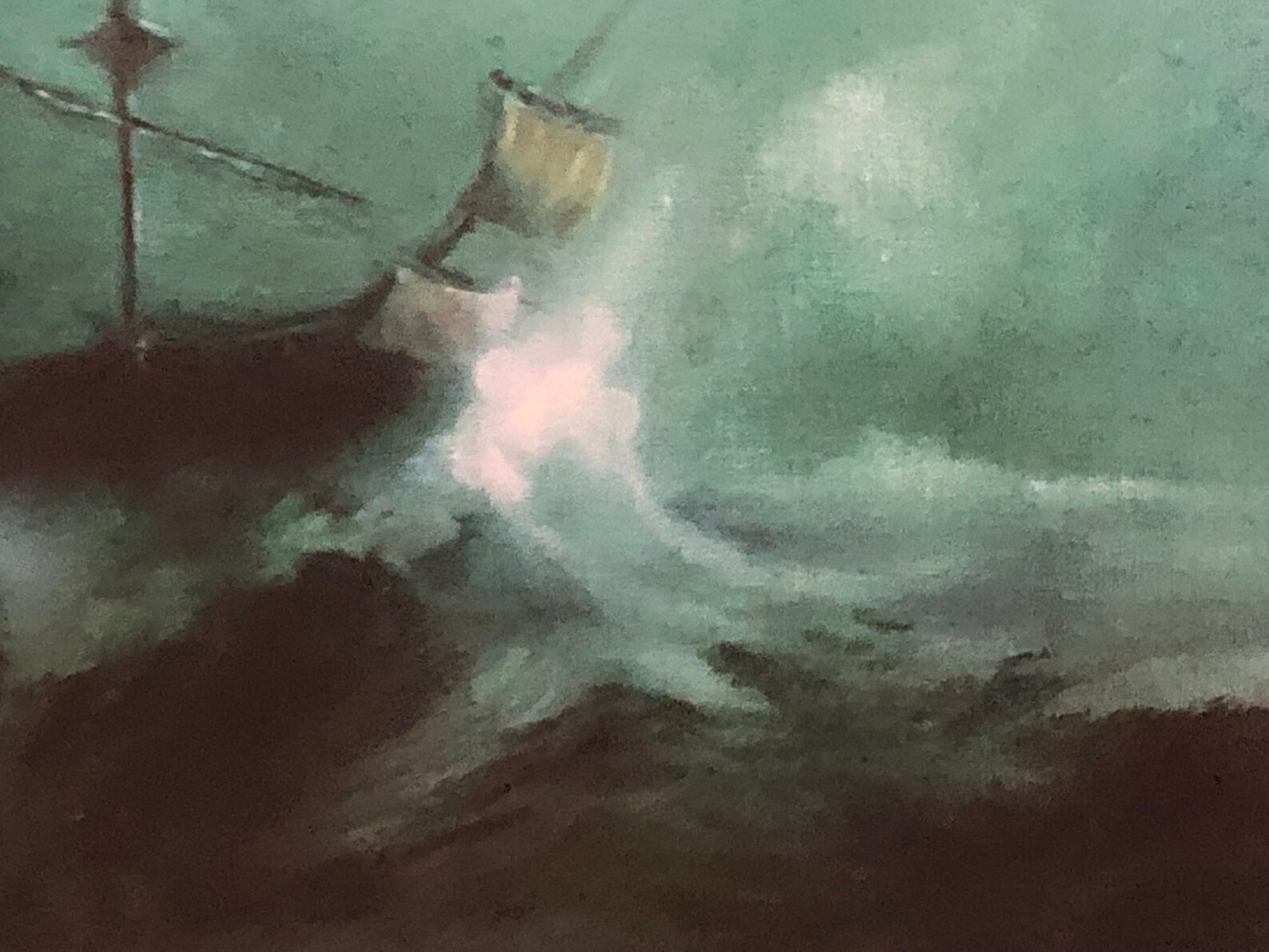 Ghost Ship Painting Classic Seascape Haunted Ship - Etsy