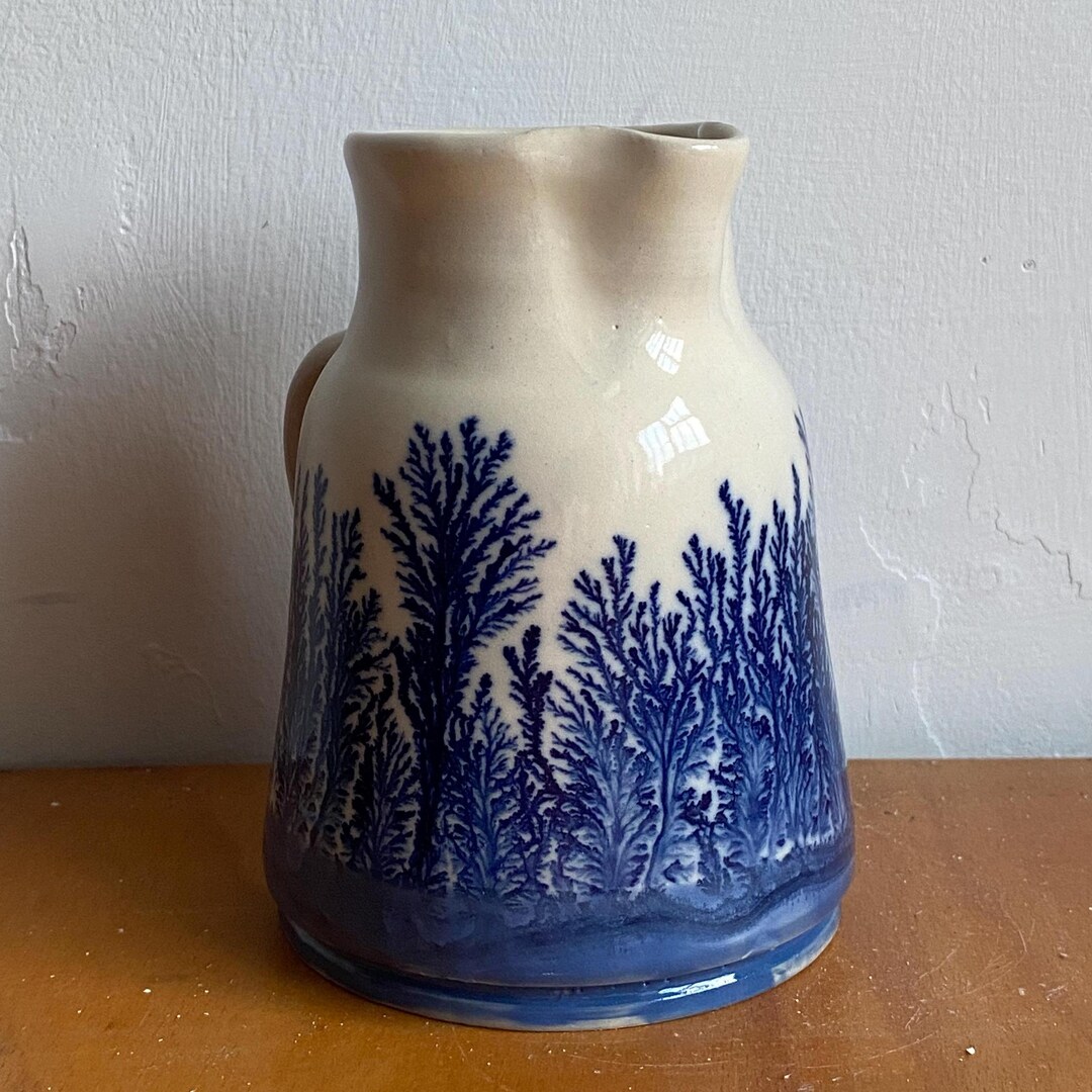 Blue Mocha Jug 2 - Etsy