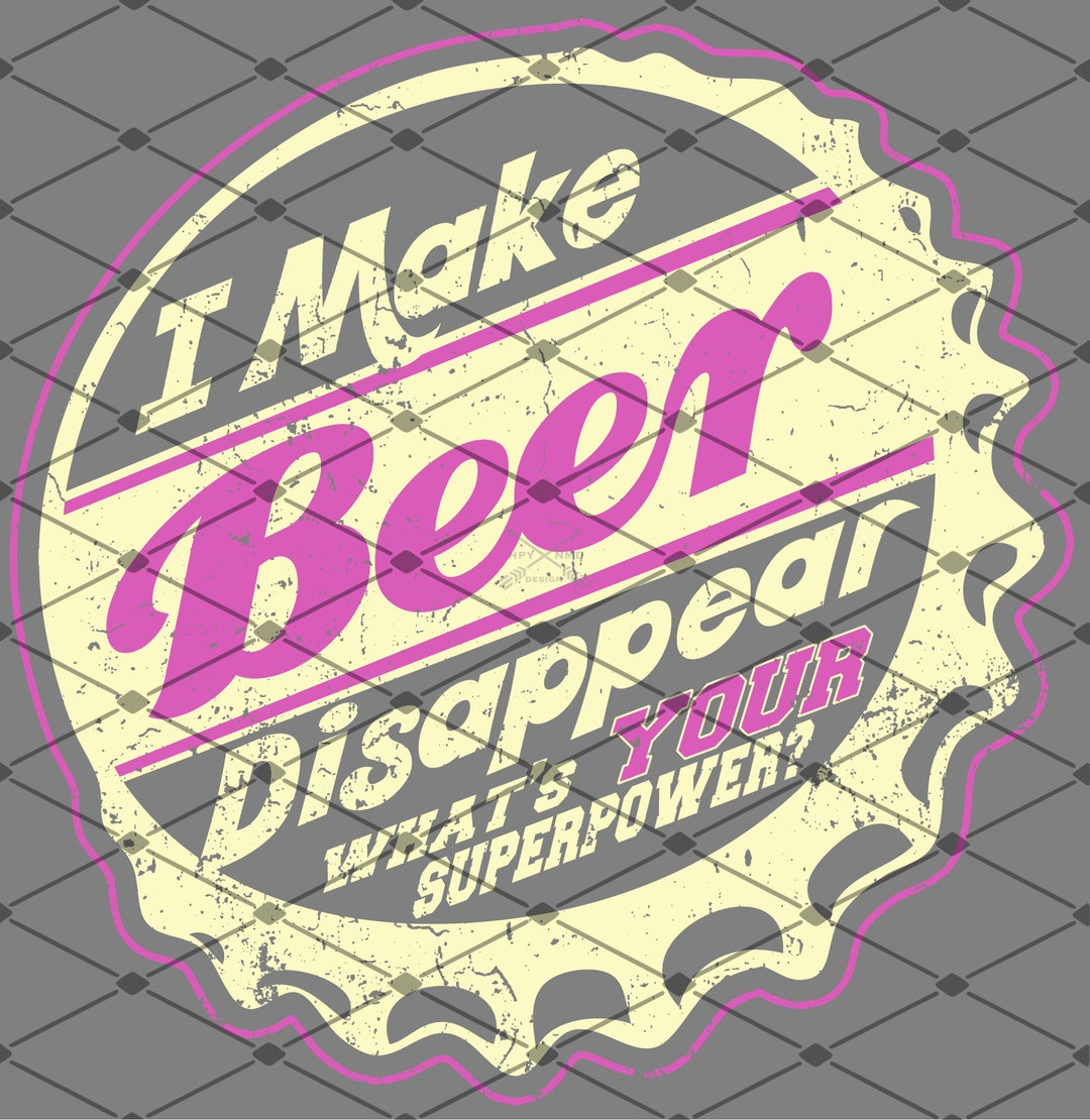 Beer Disappear PNG Instant Digital Download, Light Pink and Cream - Etsy
