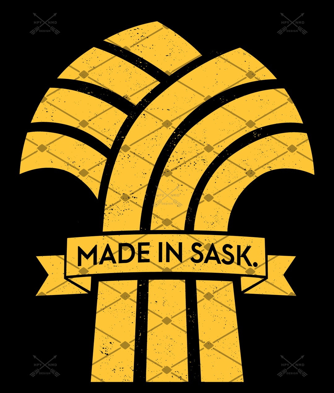 Made in Sask PNG Digital Download, Print, DTF Transfer, Instant ...