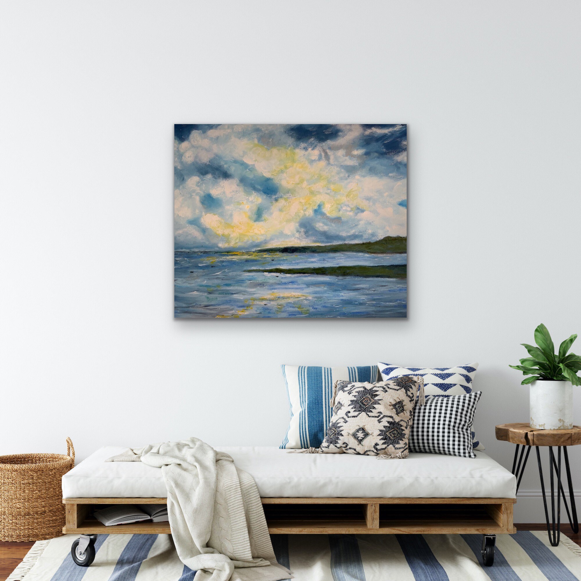 Digital Download, Fine Art Print, Lake Print, Wall Art Painting, Home ...