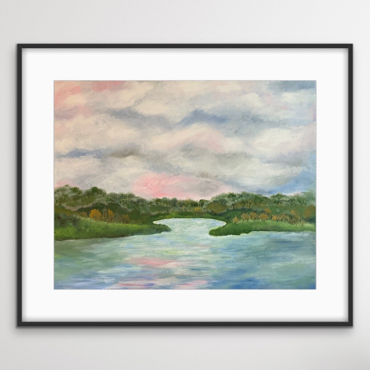 Digital Download, Fine Art Print, Lake Print, Wall Art Painting, Home ...