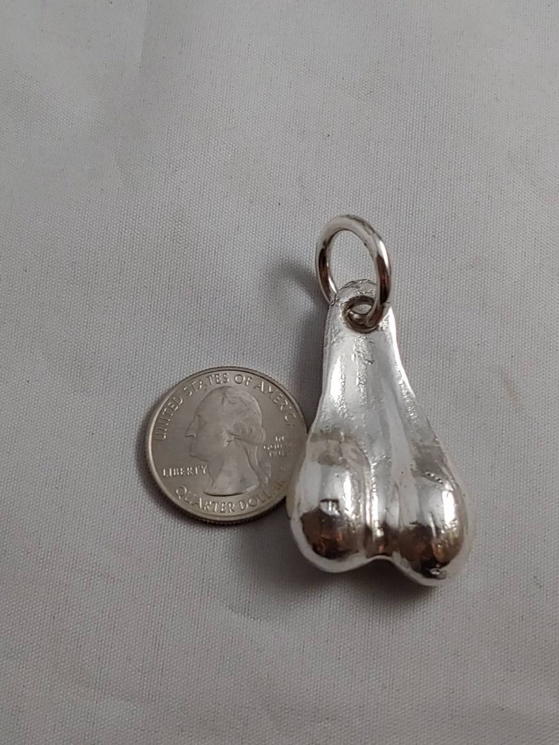 Balls Keys Silver Balls Nutsack Deez Nuts Nutz Sterling Sack | Etsy