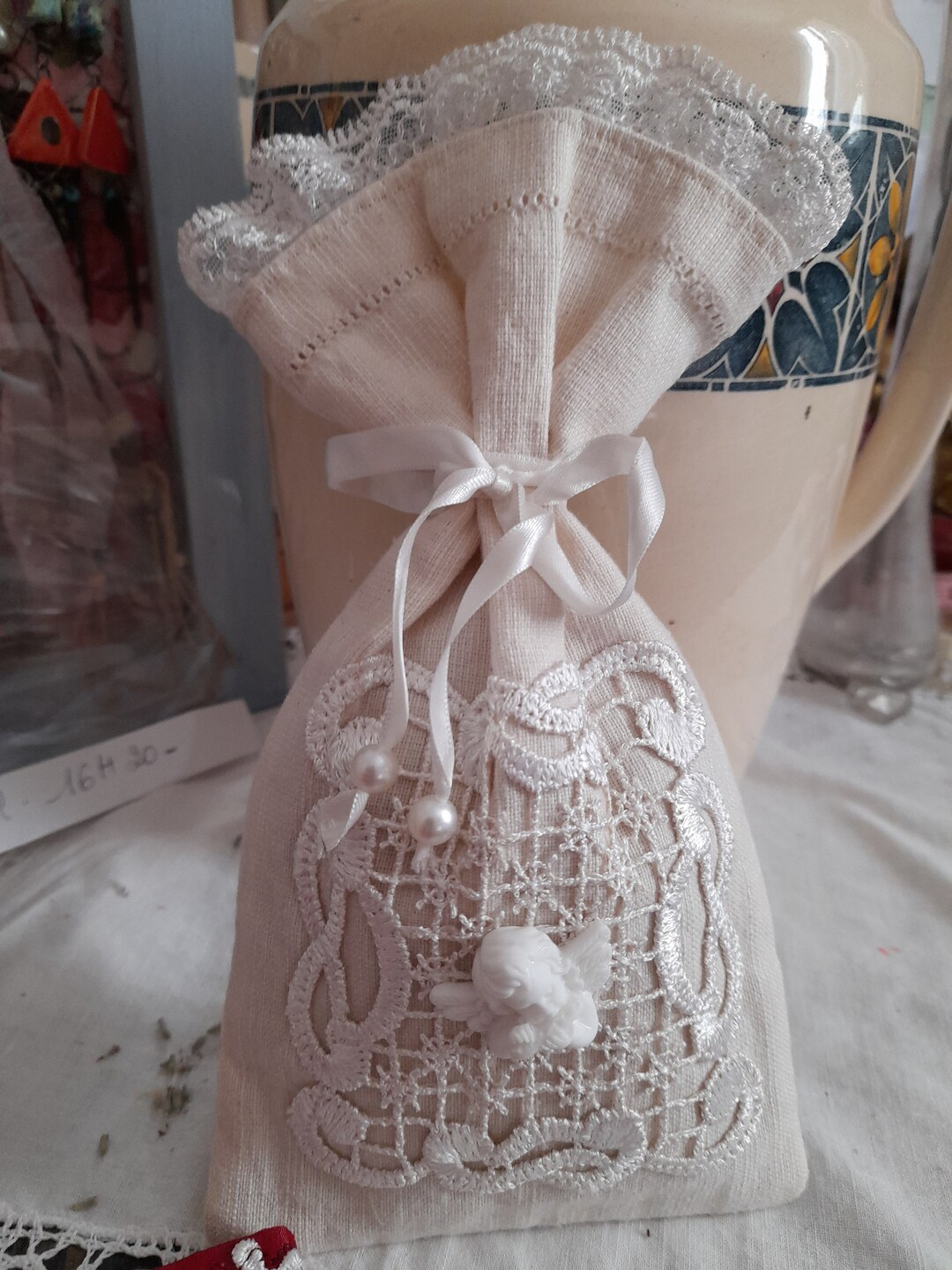 Romantic Handmade Pouch Vintage Shabby Décor Boudoir - Etsy