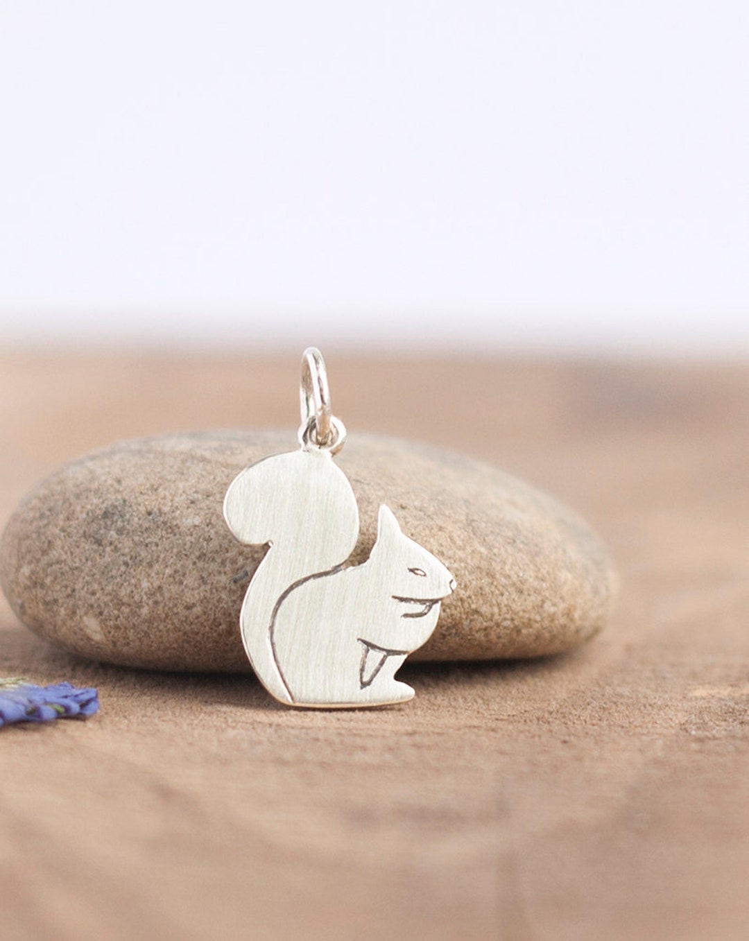 Squirrel, Silver Squirrel Necklace, Sterling Silver Squirrel Pendant ...
