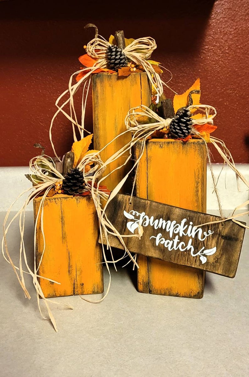 Pumpkin Patch Fall Decor - Etsy
