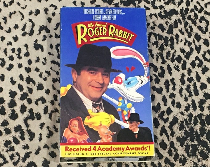 Who Framed Roger Rabbit [VHS] 90s Movie Vintage Animation Comedy Vhs ...
