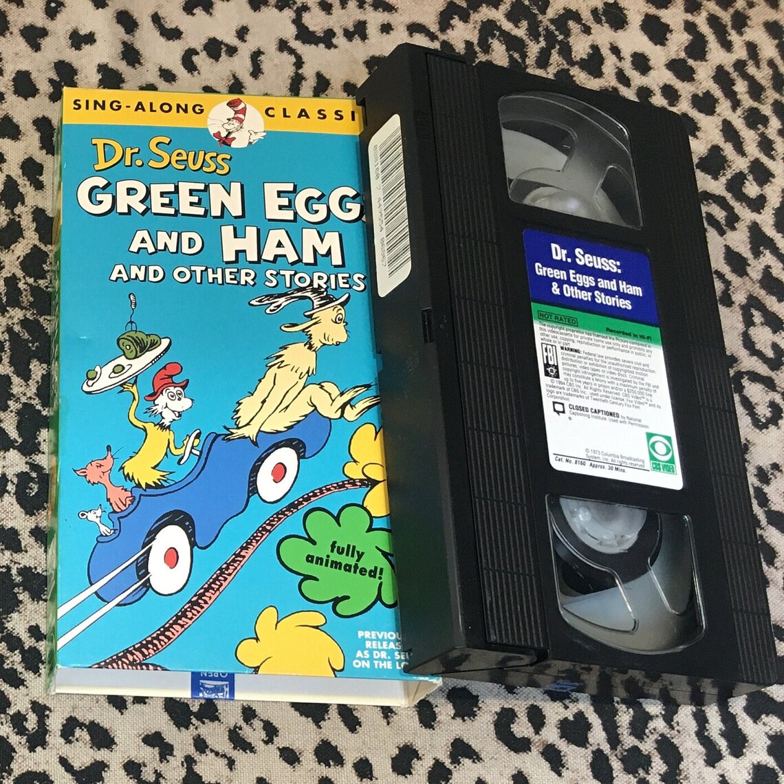 Green Eggs and Ham [VHS] Dr. Seuss Cartoon Tape Vintage 90's Animation ...