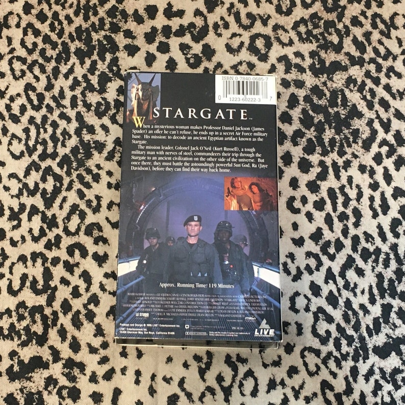 Star Gate VHS Vintage VHS Tape 90's Movie Vintage - Etsy