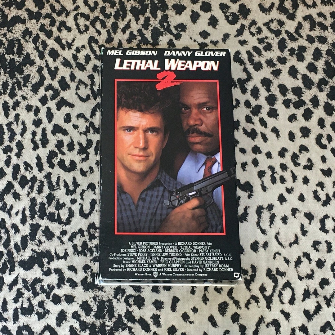Lethal Weapon 2 VHS 80's Action Movie Cop Movie Vintage 1980's Action ...