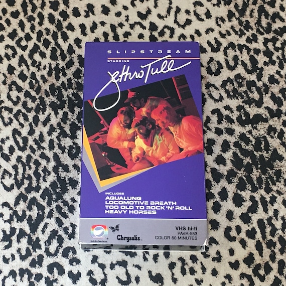 Jethro Tull : Slipstream VHS Mint Copy Vintage Classic Rock - Etsy