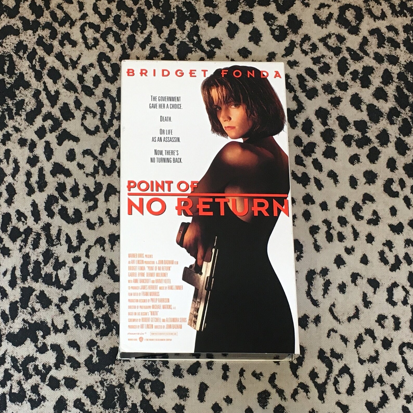 Point of No Return VHS 90's Action Bridget Fonda Movie - Etsy