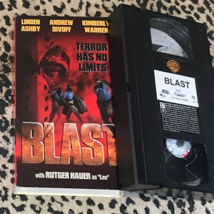 Blast VHS Rutger Hauer Rare HTF OOP Vhs Tape Action Movie Sleaze Vhs ...