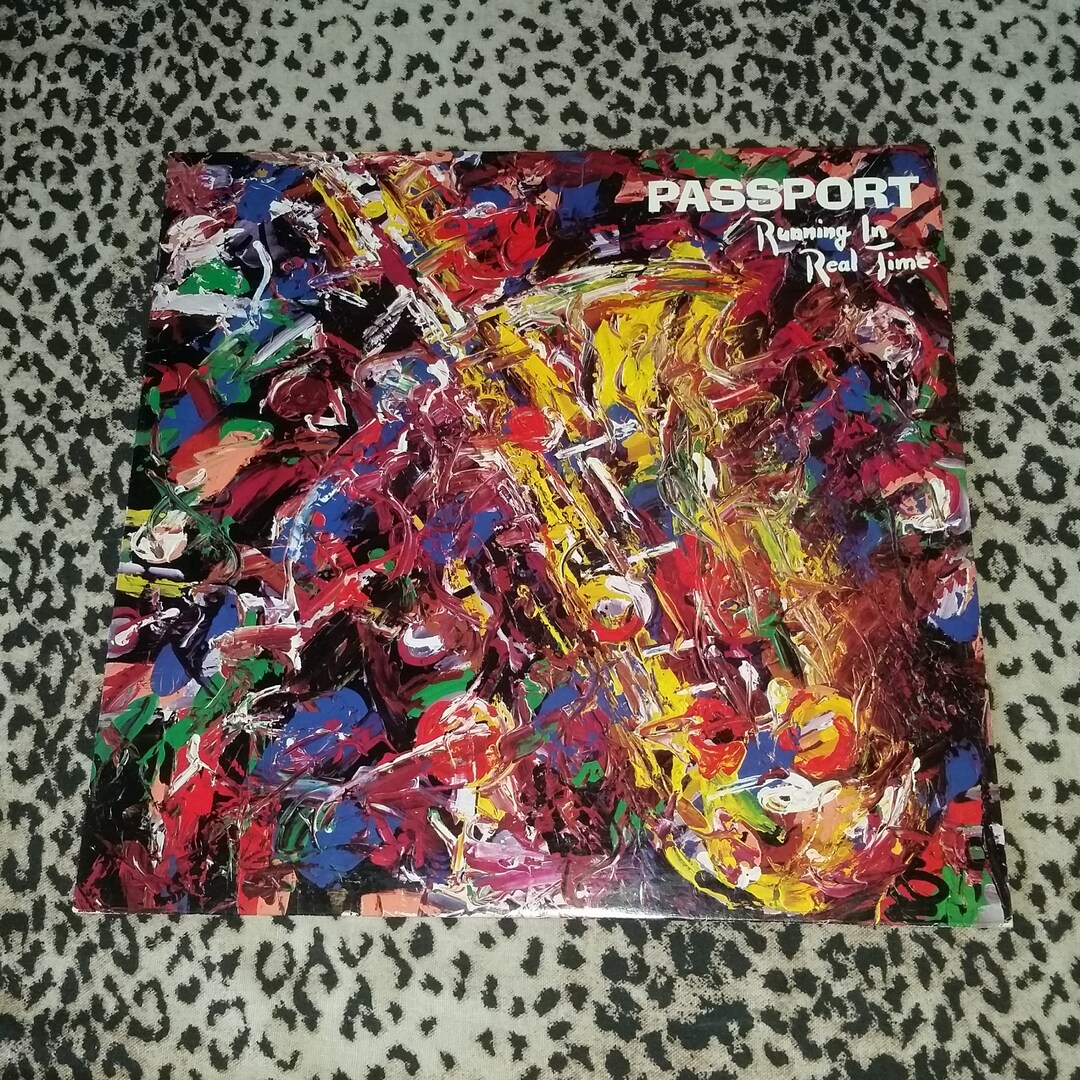 Passport "running in Real Time" [vinyl Record] Vintage Record Vinyl 80 ...