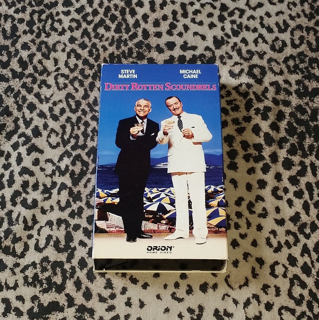 Dirty Rotten Scoundrels [VHS] Vintage VHS Tape Steve Martin Michael ...