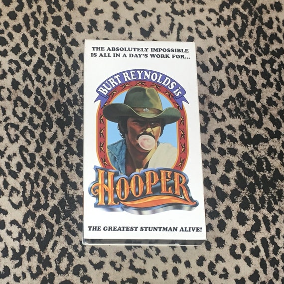 Hooper VHS Burt Reynolds Movie VHS Tape The Greatest - Etsy México