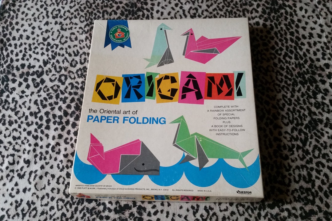 Origami: the Oriental Art of Paper Folding Board Game Style Set From ...