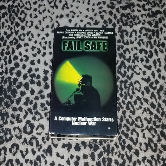 Fail Safe VHS Nuclear War Movie Mid Century Black and White | Etsy
