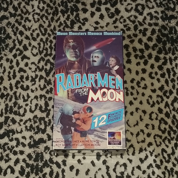Radar Men From the Moon VHS 2 VHS Tape Box Set Moon Monster - Etsy