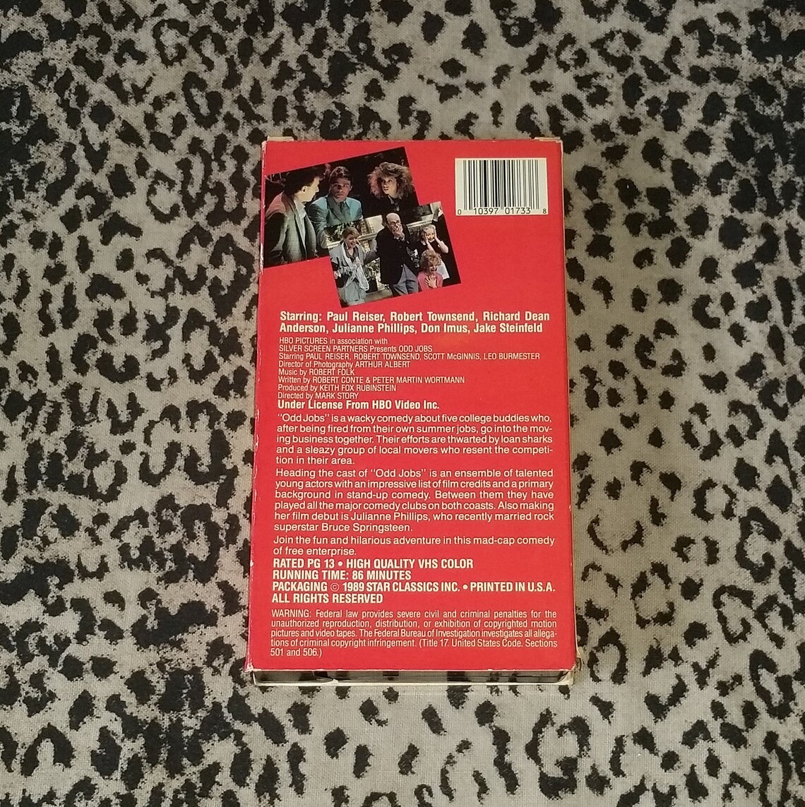 Odd Jobs [VHS] HTF Rare 80's Movie VHS Tape Vintage Vhs 1980's Retro ...