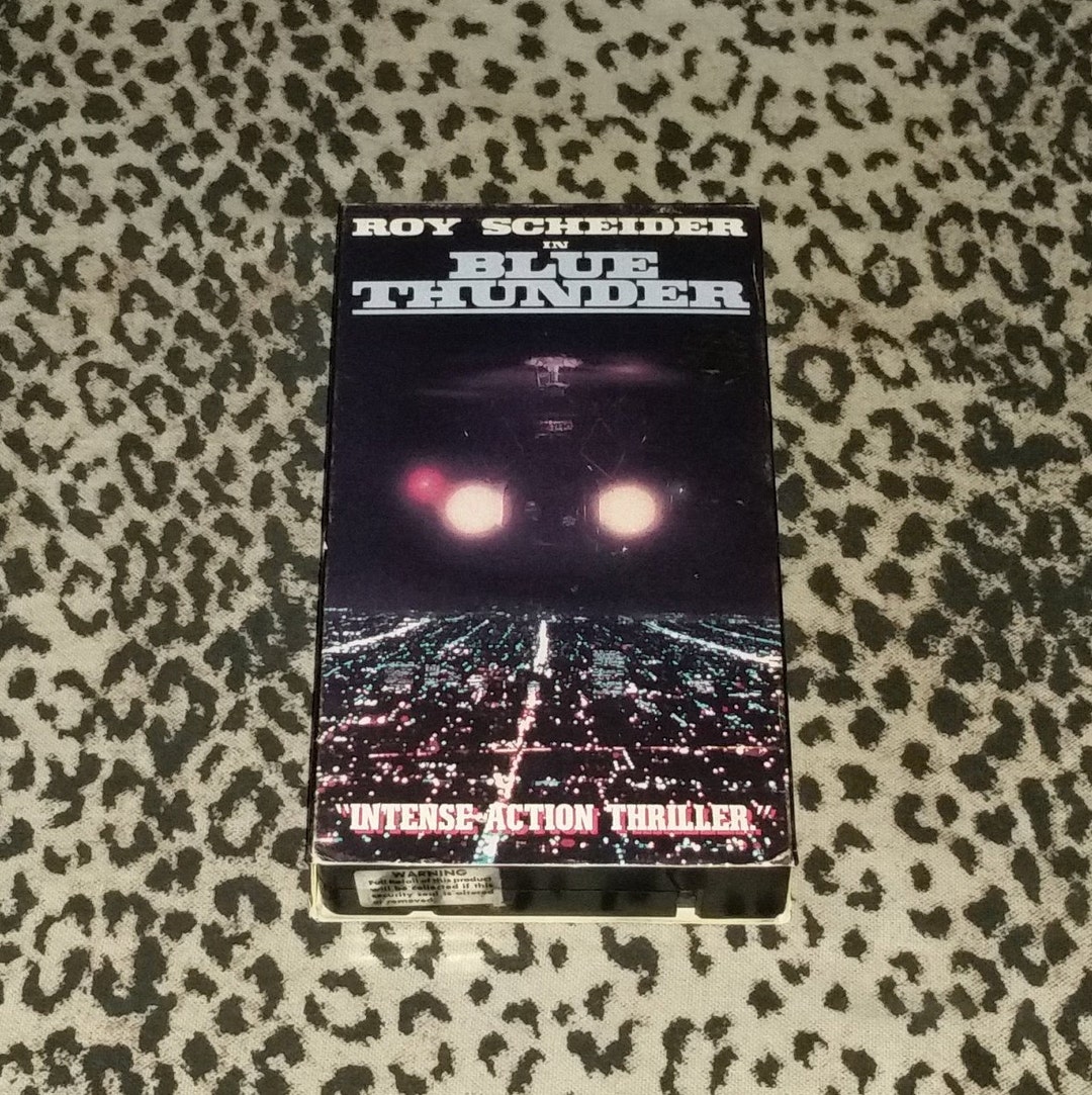 Blue Thunder [VHS] Roy Scheider Action Thriller Cult Vhs Tape 80's ...