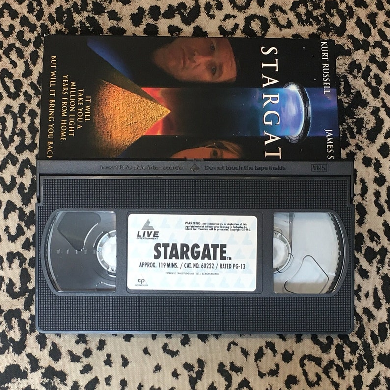 Star Gate VHS Vintage VHS Tape 90's Movie Vintage - Etsy